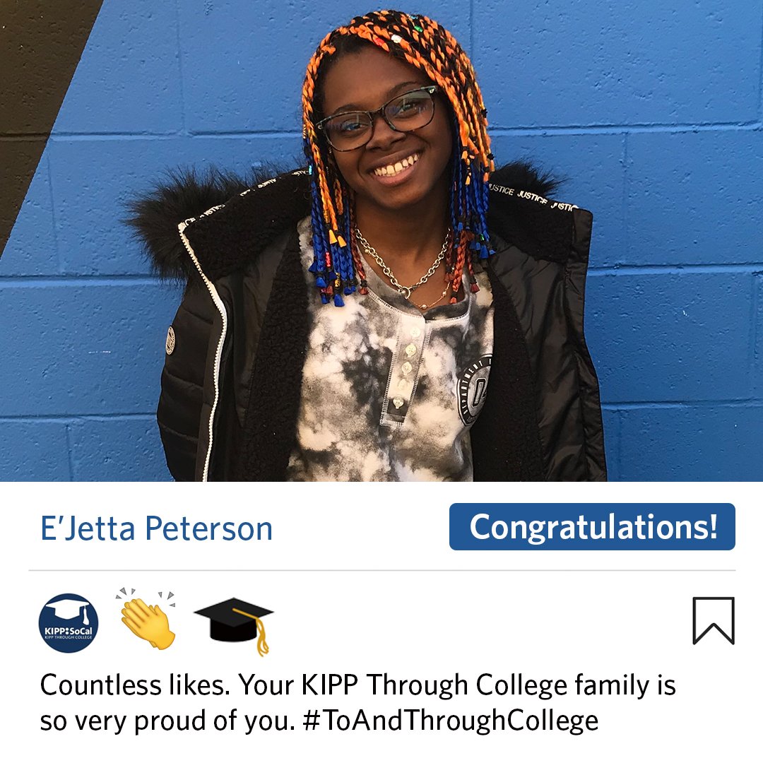 KIPP Through College: Scholar Spotlight E'Jetta Peterson